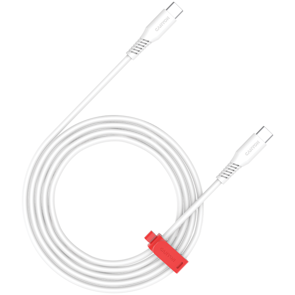 CANYON cable CC60SC C-C 60W 1.2m White – ITScom d.o.o.